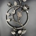 Lovely Big Steel Rose Rosette, Wall Art, Metal Craft Work, Architecture ...
