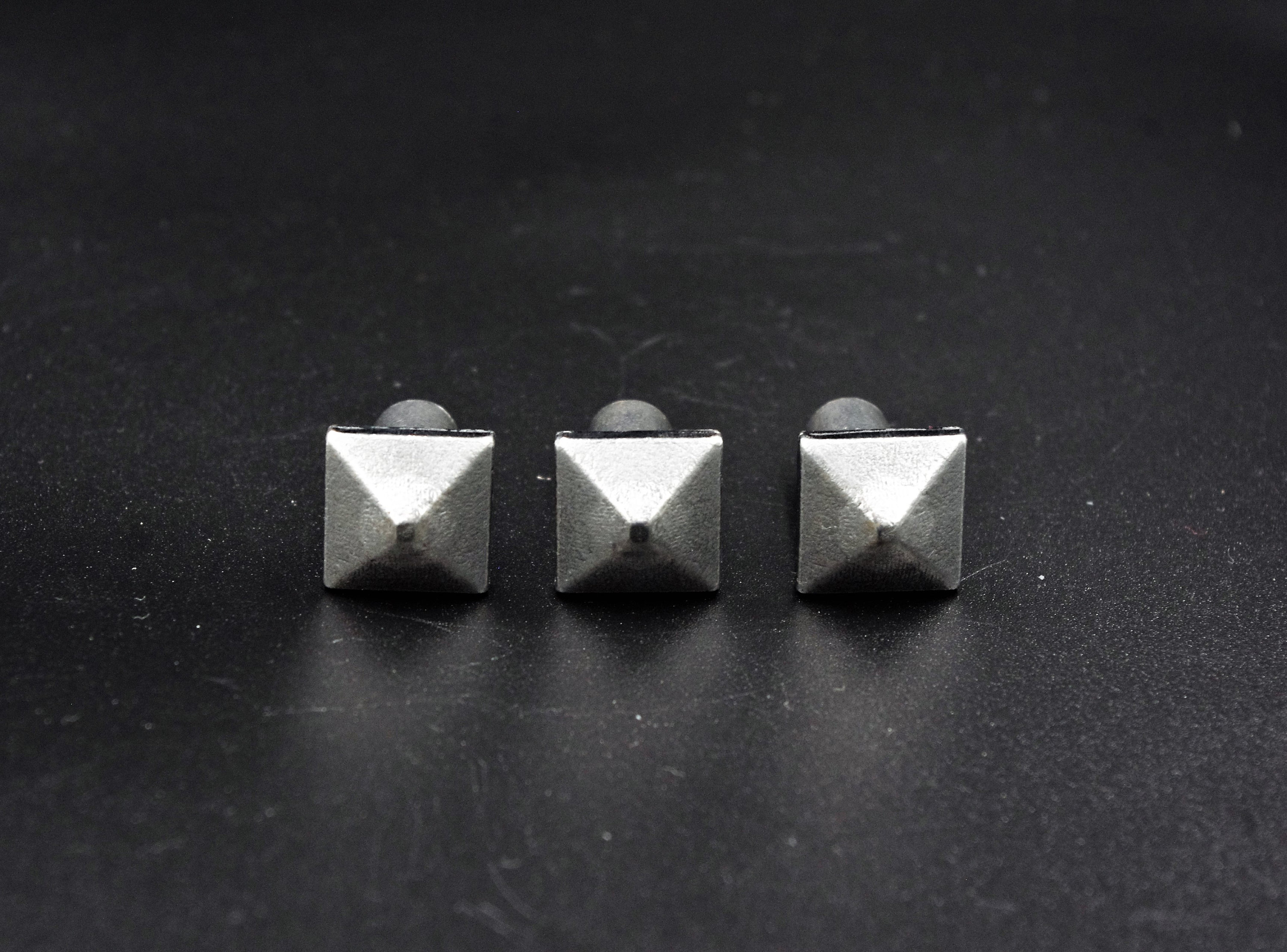 Square Pyramid Type Iron Rivets Blacksmith Made Forging - Etsy