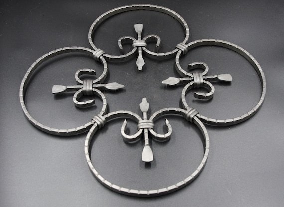 Ornamental Steel Grille Forged Steel Panel Decorative Metal - Etsy