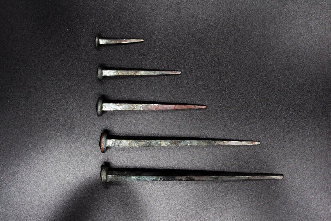 Blacksmith Forged Metal Nails for Any DIY Project Wrought - Etsy