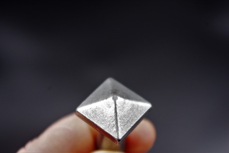 Square Pyramid Type Iron Rivets Blacksmith Made Forging | Etsy