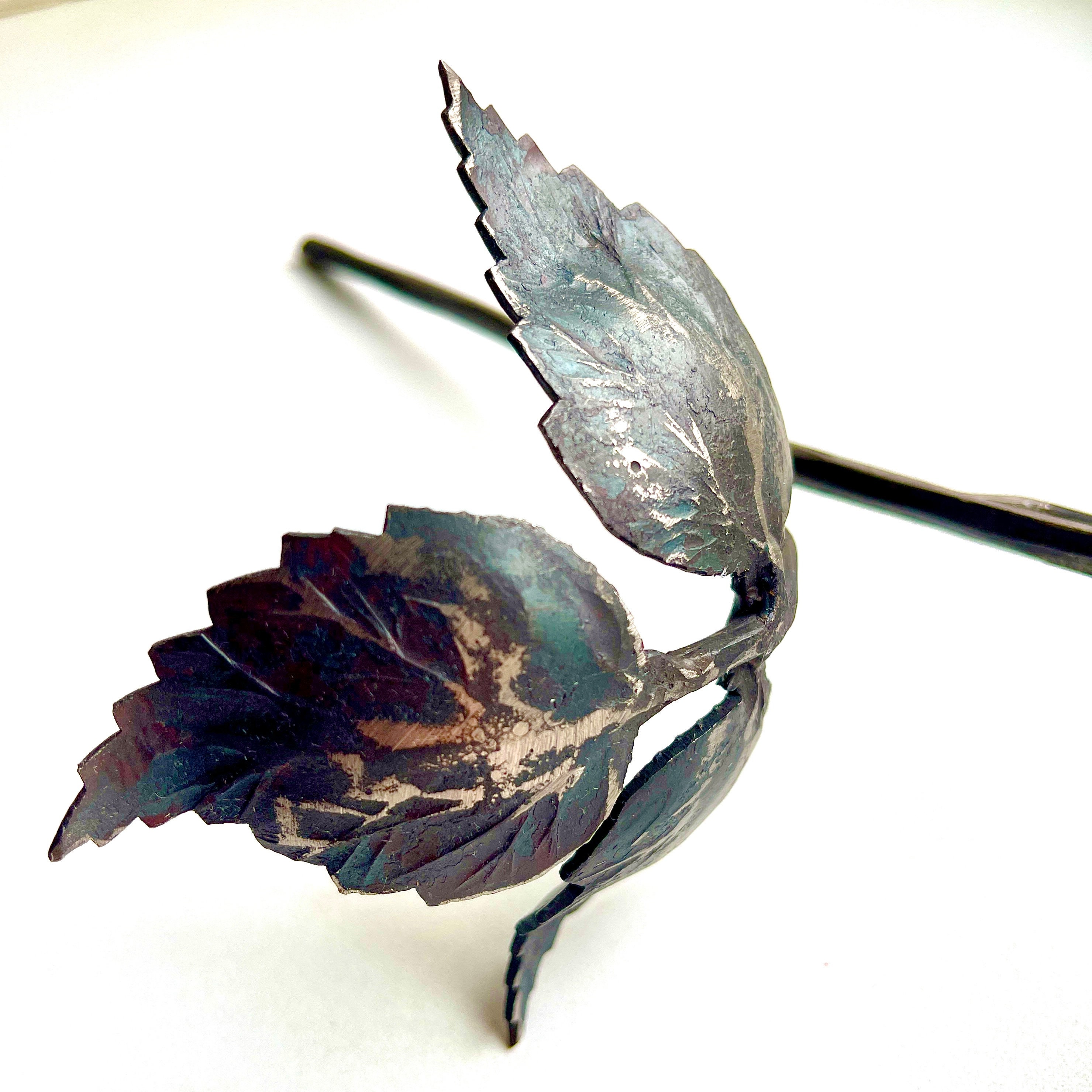 Metal Forged Rose a Charming Gift Idea - Etsy
