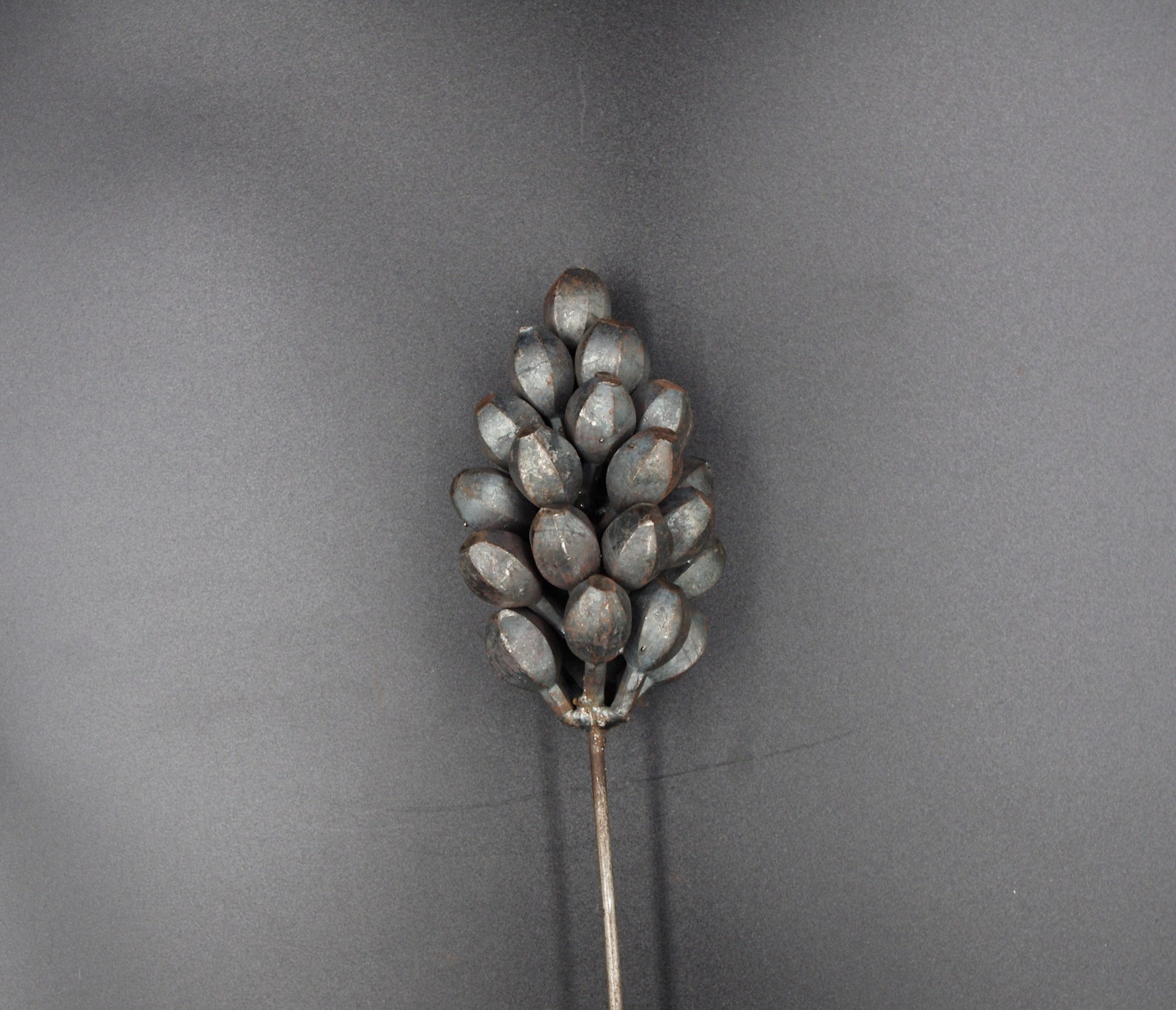 Metal Grape Bunch Forged and Welded Steel Decorative | Etsy