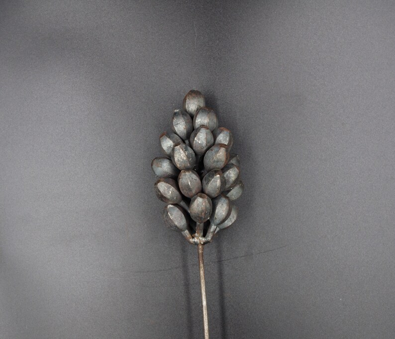 Metal Grape Bunch Forged and Welded Steel Decorative | Etsy