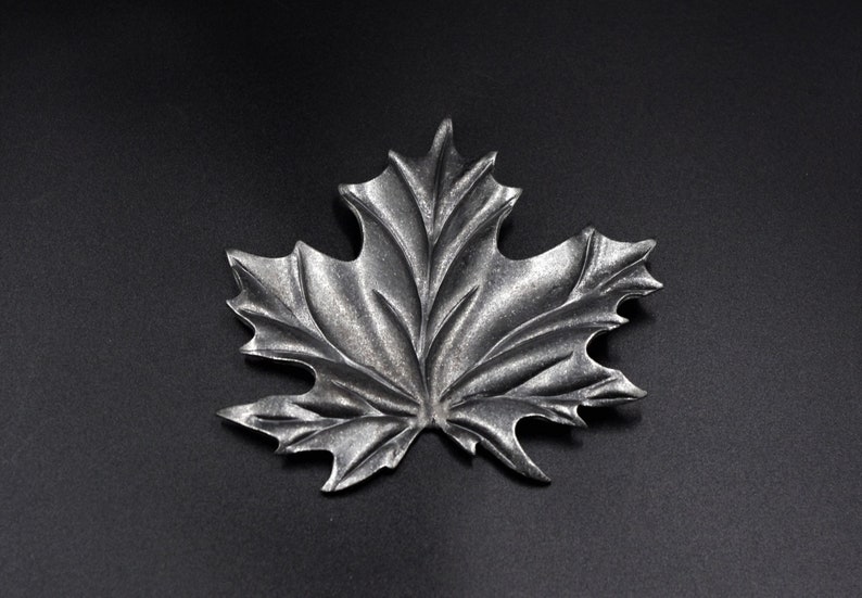 Lovely Large Steel Maple Leafs Wall Art Element Architecture - Etsy
