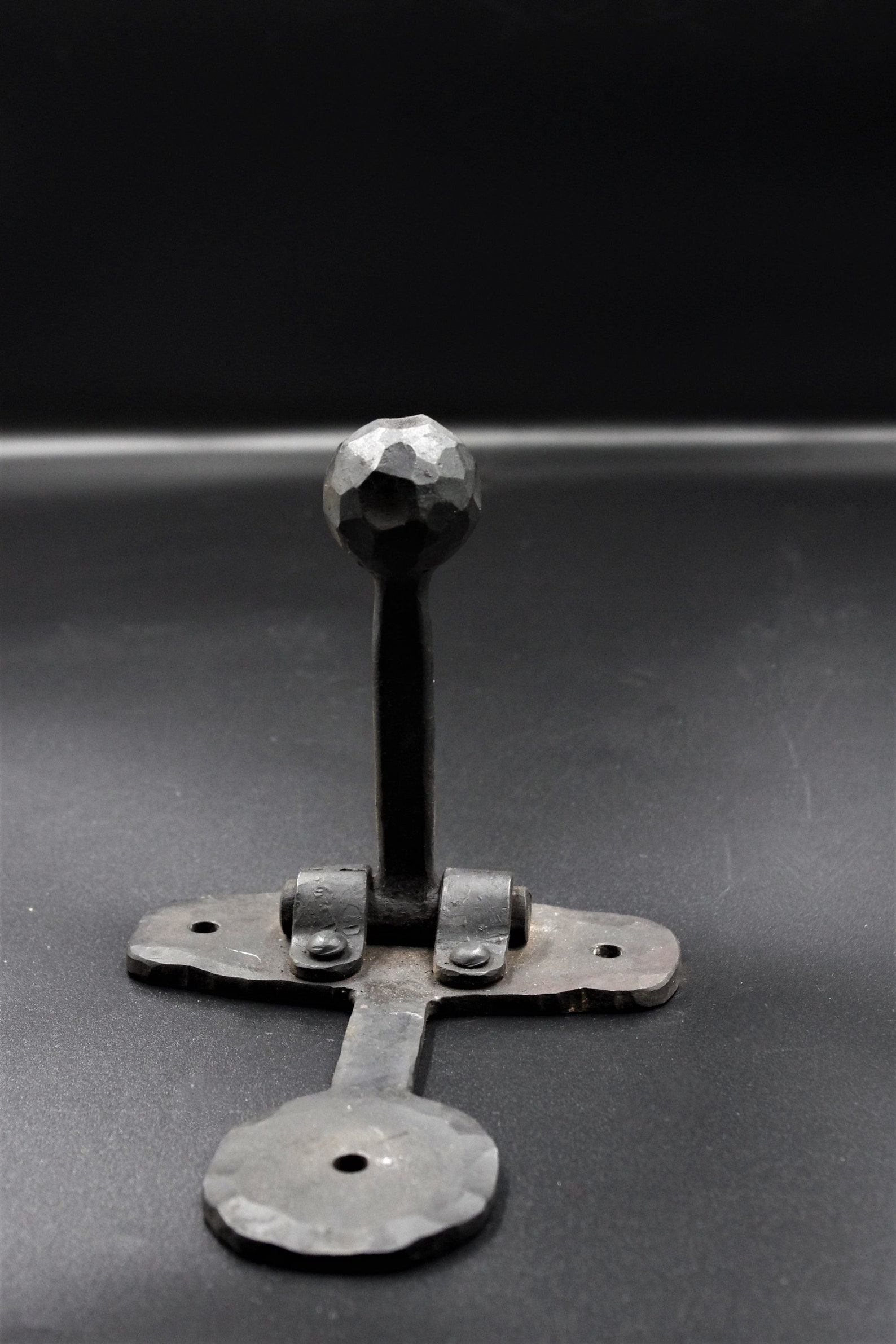 Wrought Iron Made Forged Door Knocker, Black, Old Look, 100 % Handmade ...