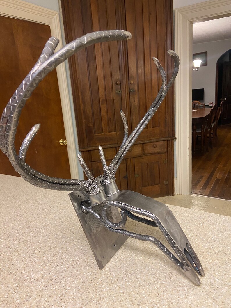 Welded Deer Head Mount - Etsy