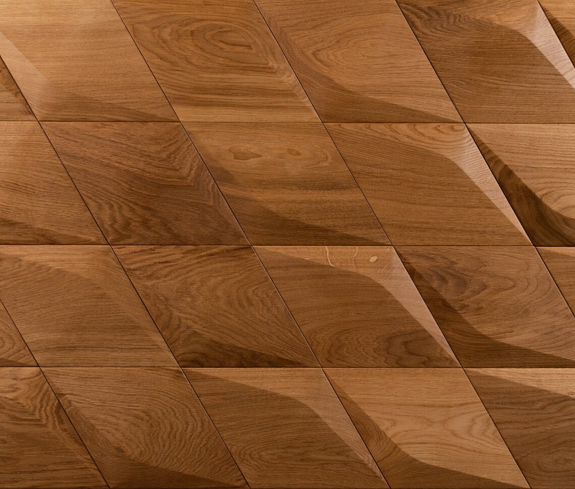 Modern Wood Wall Paneling Wooden Wall Panels Wall Art - Etsy