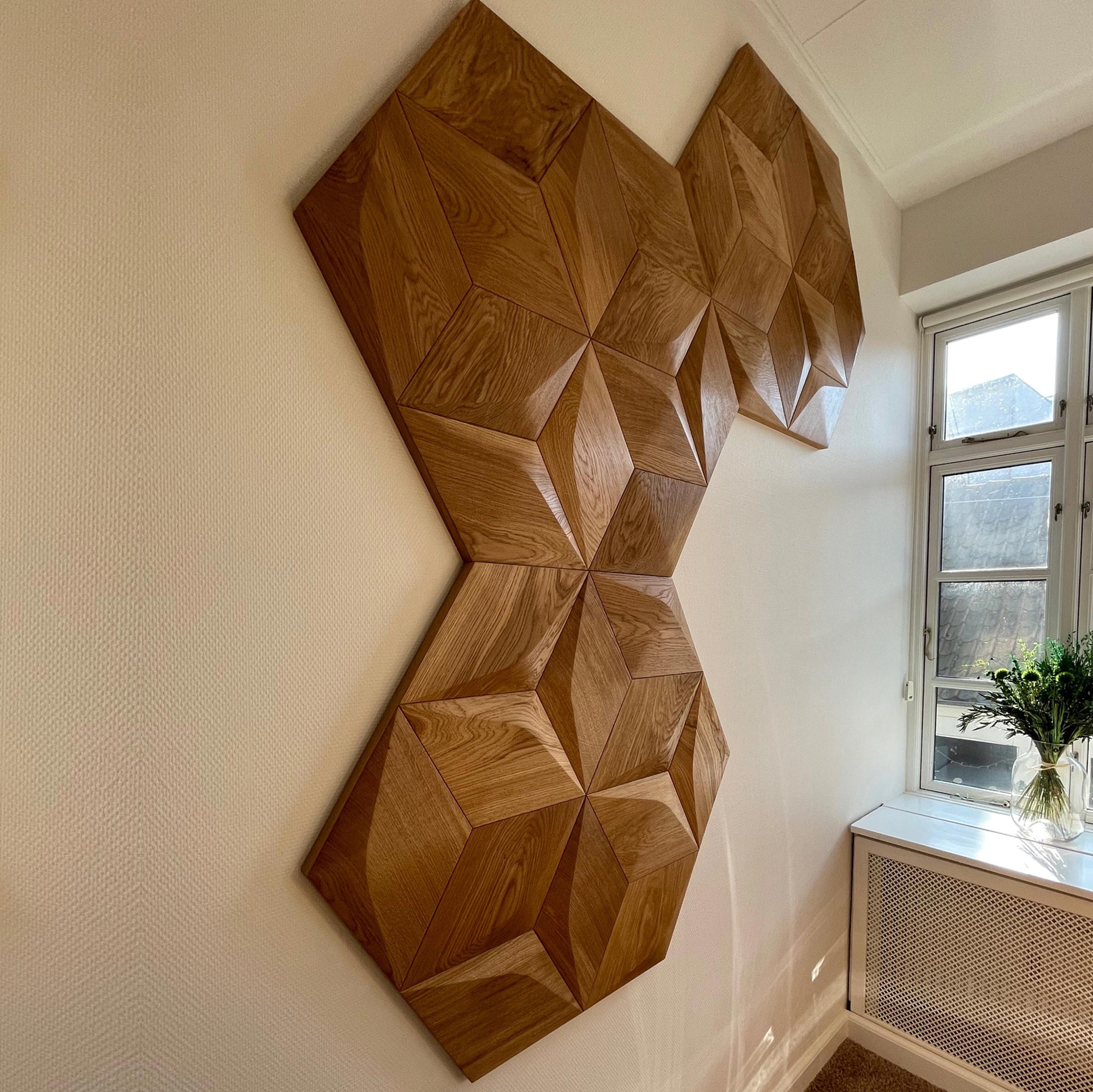 Wood Slat Wall Panel Wood Wall Panel 3D Wall Panels Aesthetic Room ...