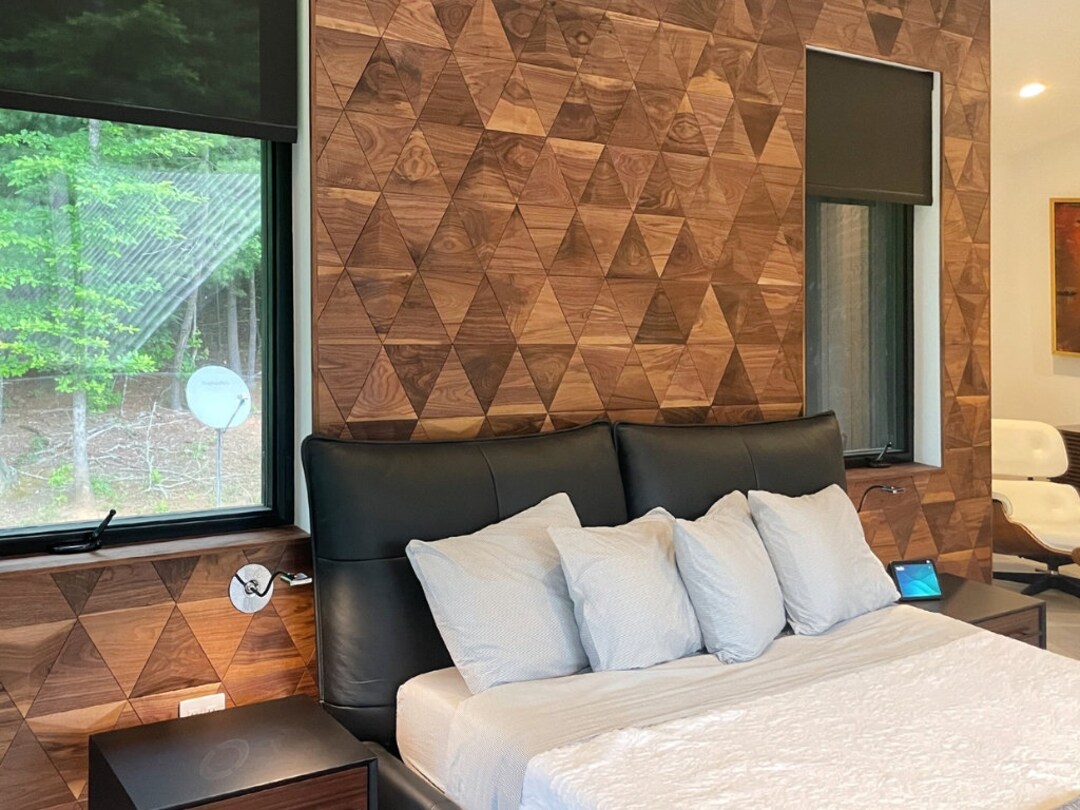 2D Wall Decor Wall Panel Art Deco Wood Panel Abstract Wall Art ...