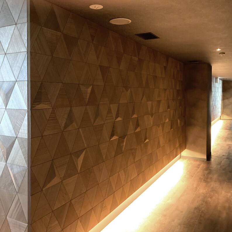 2D 3D Wooden Wall Decor Wall Panels Home Decor Wood Wall Panel Modern ...