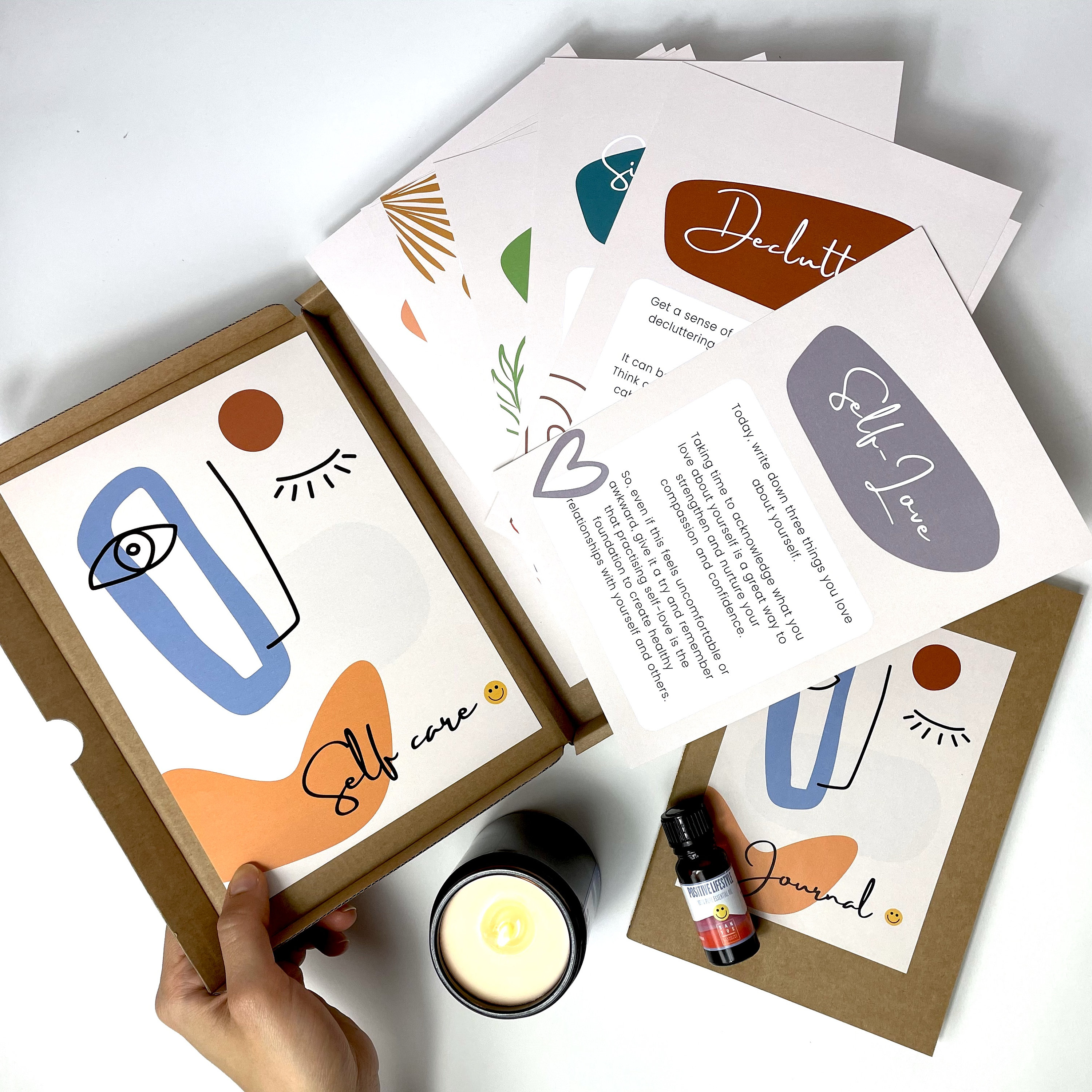 Self Care Box. A Box to Experience Self Care, Self Love and Relaxation ...