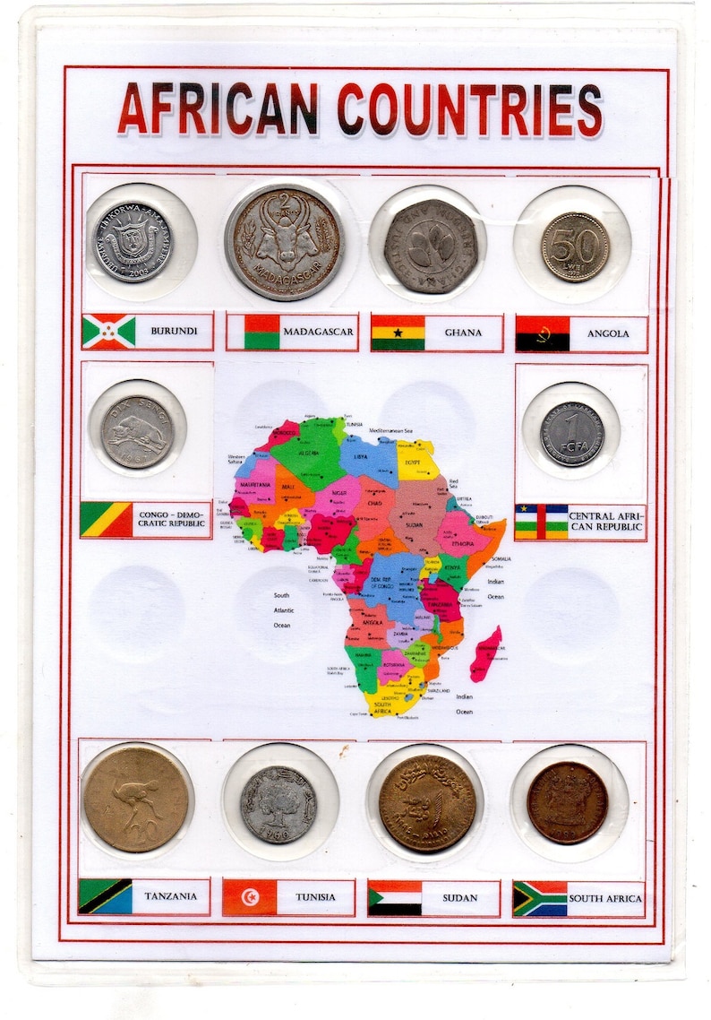 Lot 50 PCS Different Foreign World Coins From 50 Countries Rare ...