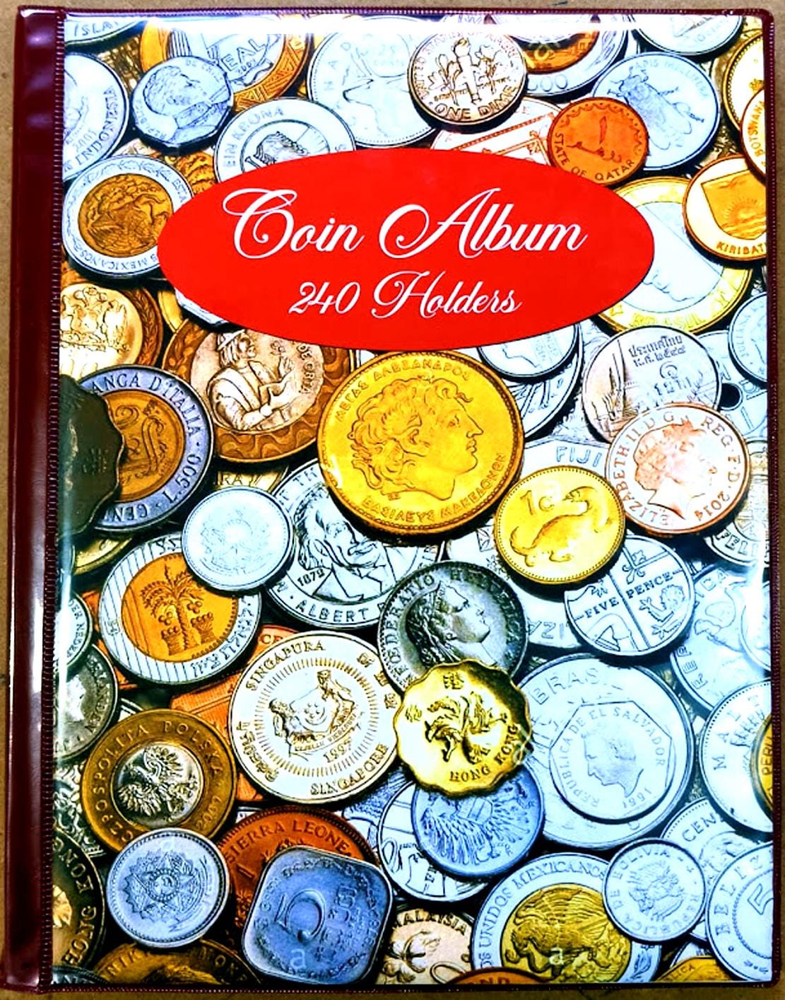 Coin Holder Album Collection Book World Class 60 Pockets - Etsy