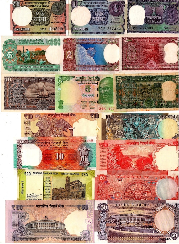 Vintage Old Notes Extremely Rare Old Vintage Green Issue 500 Rupees