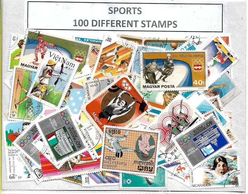 1000 Different World Stamps From Foreign Countries Rare Collection Pack ...