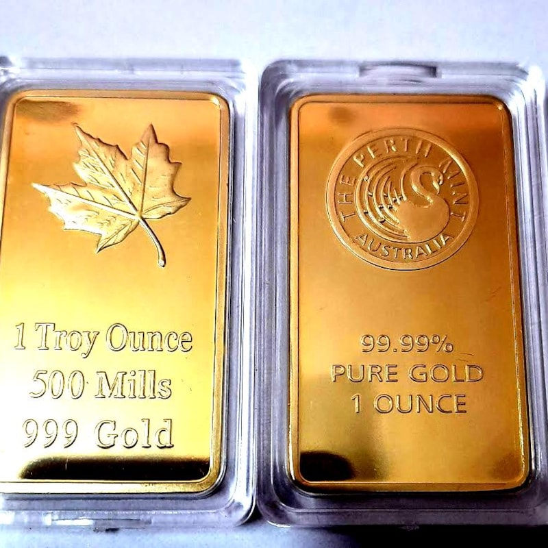 Replica Gold Bars - Etsy