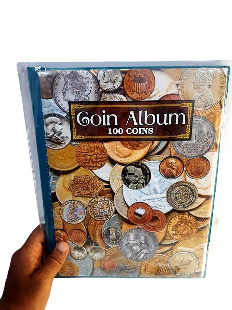 Coin Holder Album Collection Book World Class 60 Pockets - Etsy