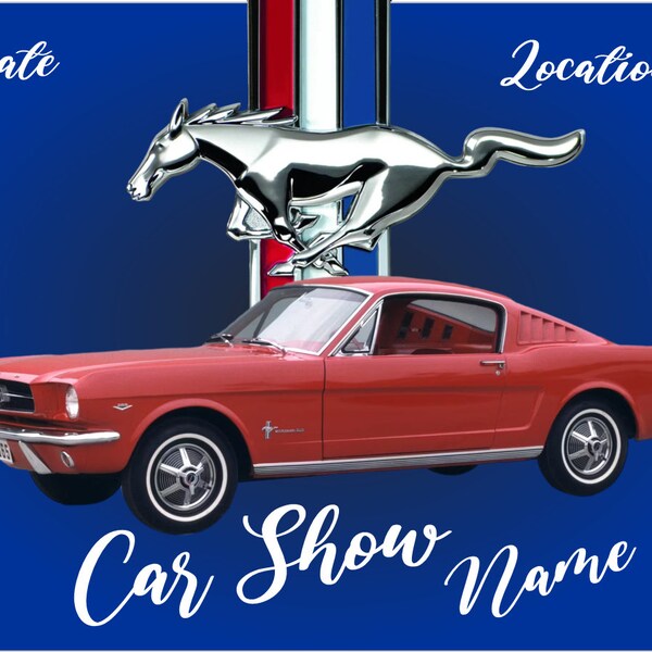 Car Show Dash Plaque - Etsy