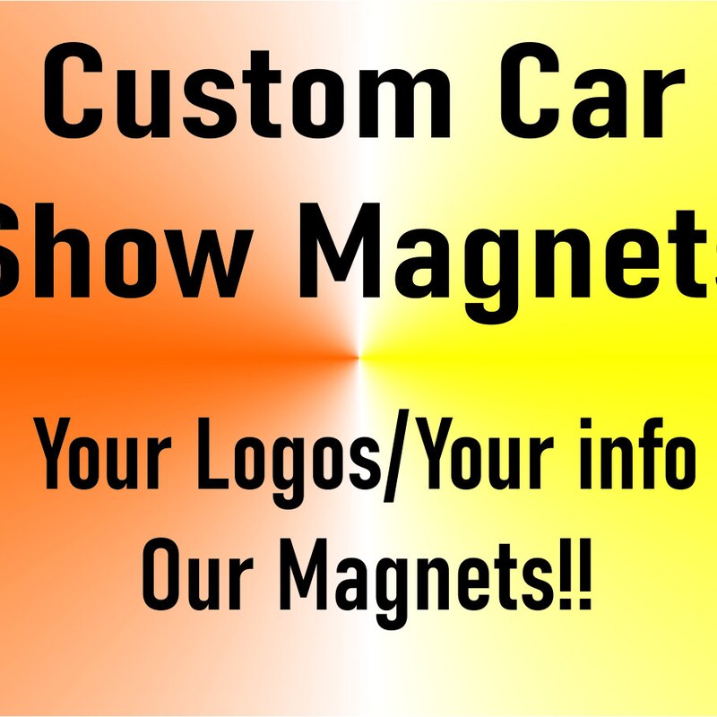 Dash Plaques for Car Shows - Etsy