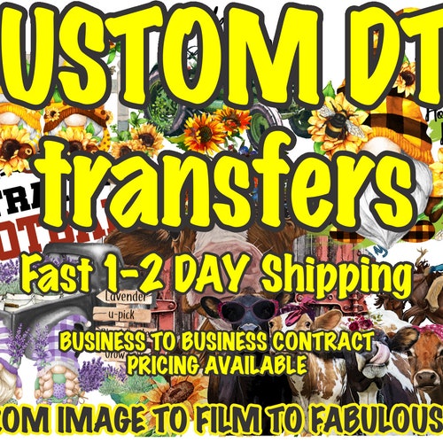 Dtf Transfers Wholesale Dtf Transfers Ready to Press - Etsy