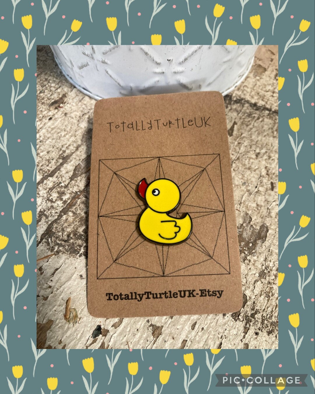 Ayup Me Duck, Good Luck Duck Midlands Northern Positivity Enamel Pin ...