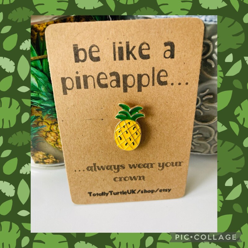 Pineapple Pin - Etsy