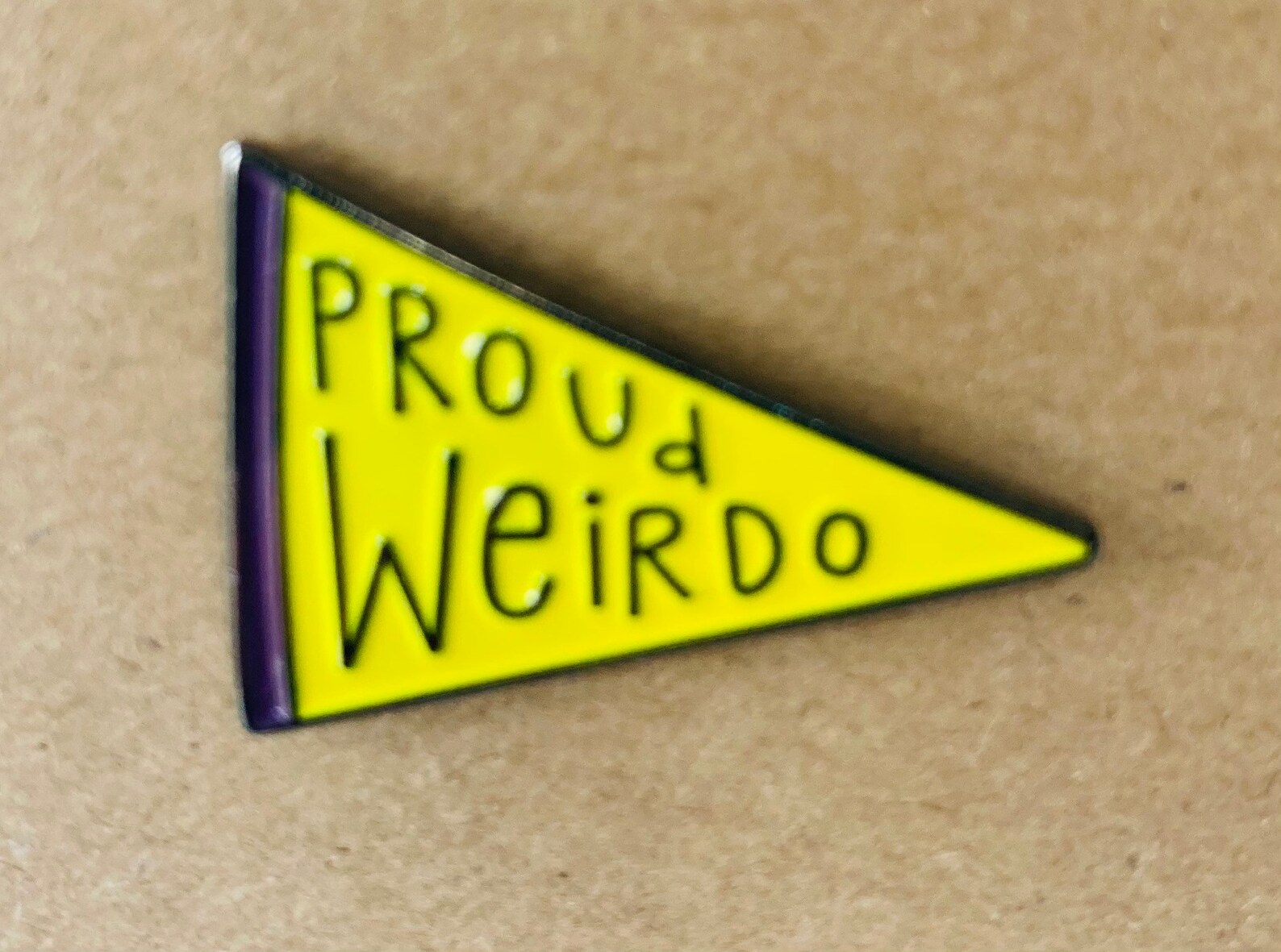 Proud weirdo pin badge. Great quirky friend gift | Etsy