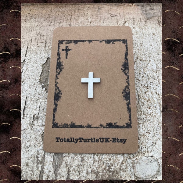 Suit Pin Cross - Etsy UK