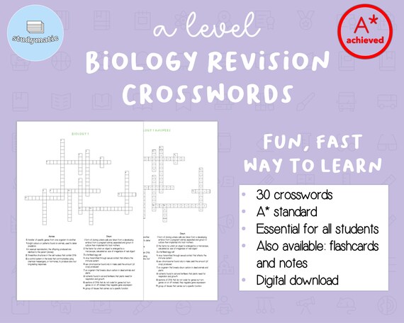 Biology Crossword