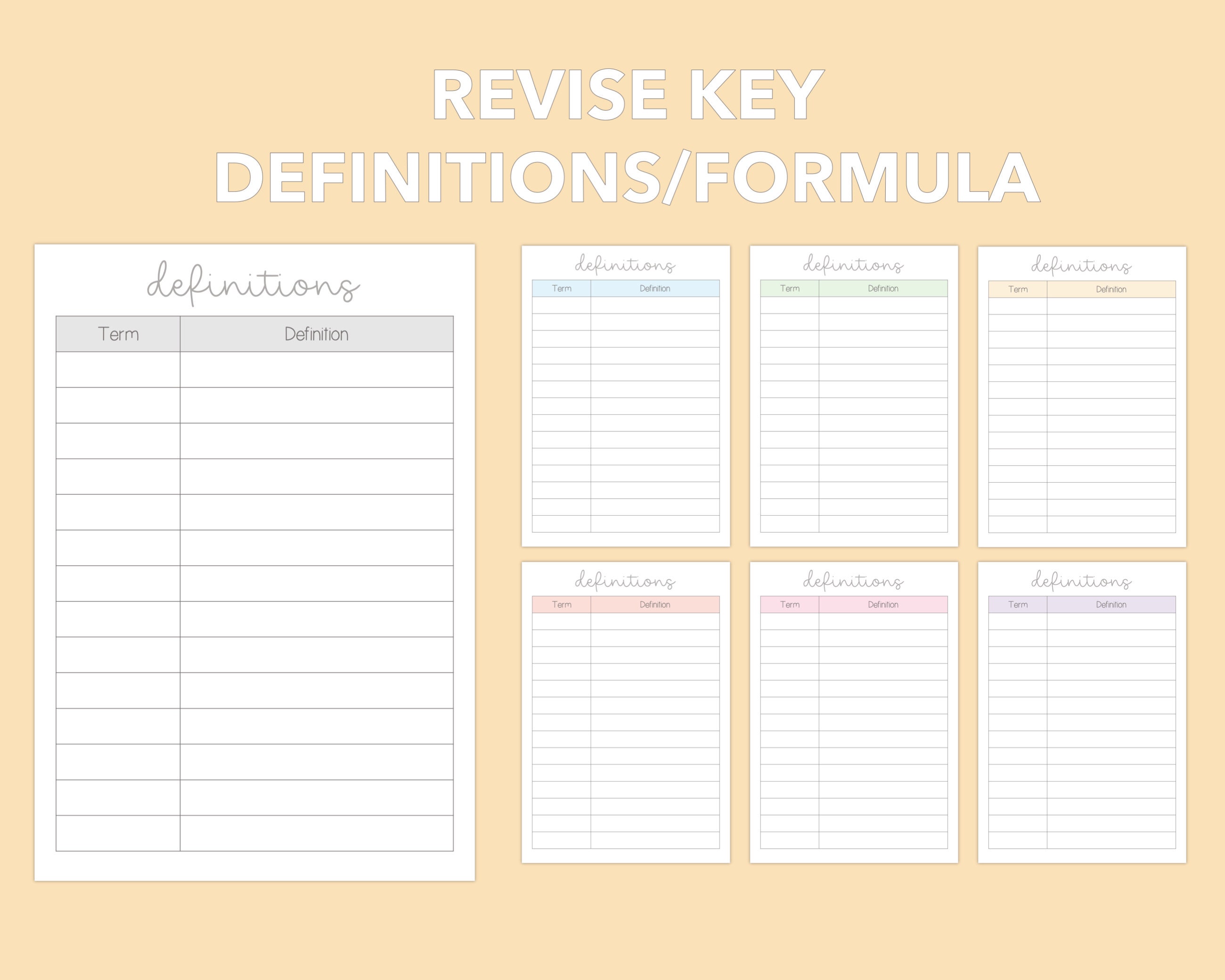 STUDENT PRINTABLE PLANNER 2021 Instant Download Digital Planner for ...