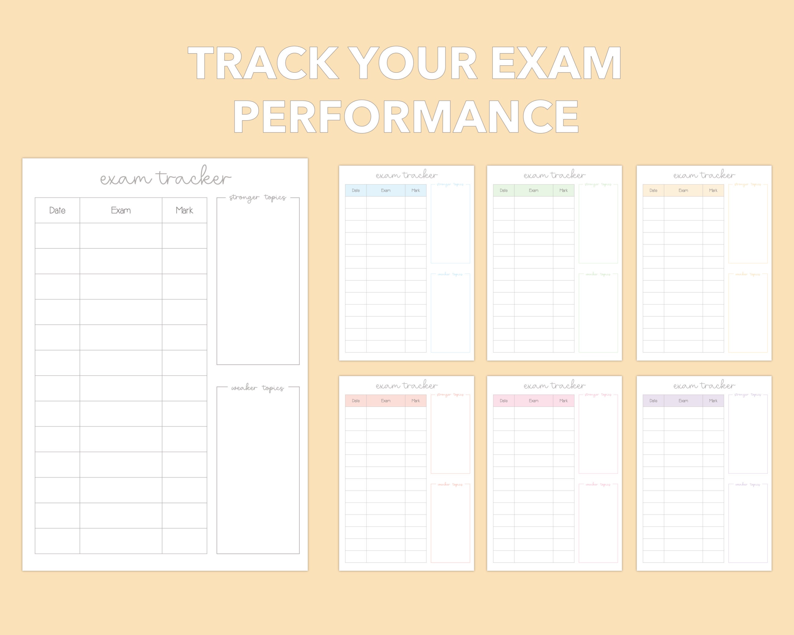 STUDENT PRINTABLE PLANNER 2021 Instant Download Digital Planner for ...