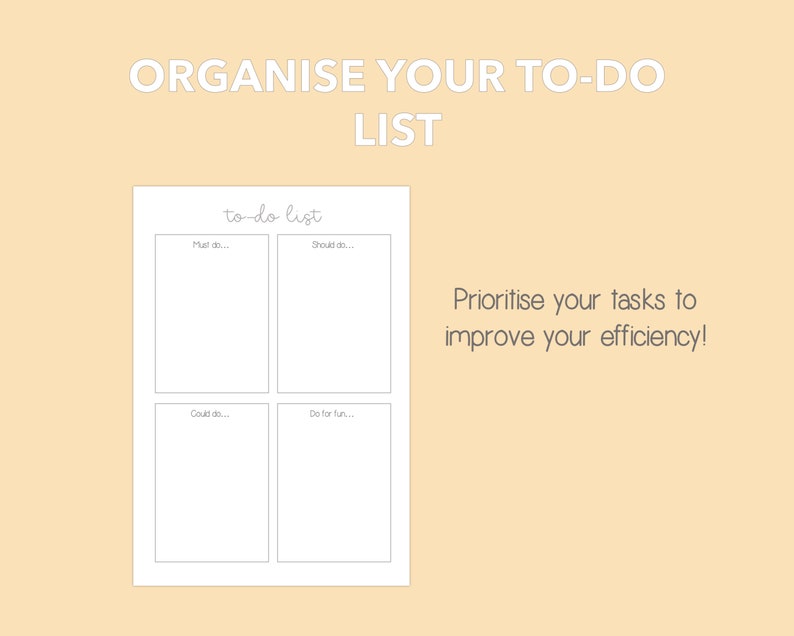 STUDENT PRINTABLE PLANNER 2021 | Instant Download | Digital Planner for ...