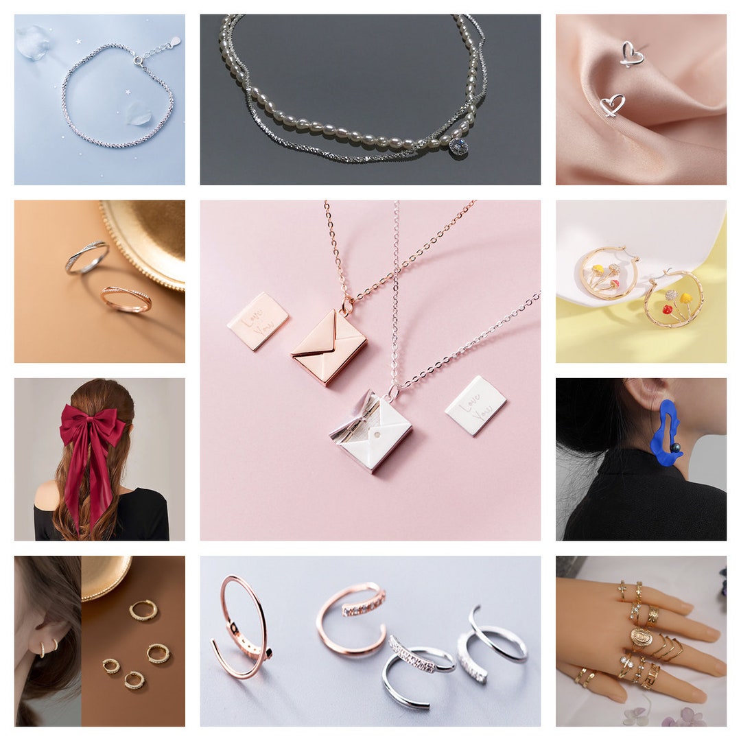 18 Pcs of Jewelry Mystery Blind Bag Blind Box for Ear Studs Earrings ...