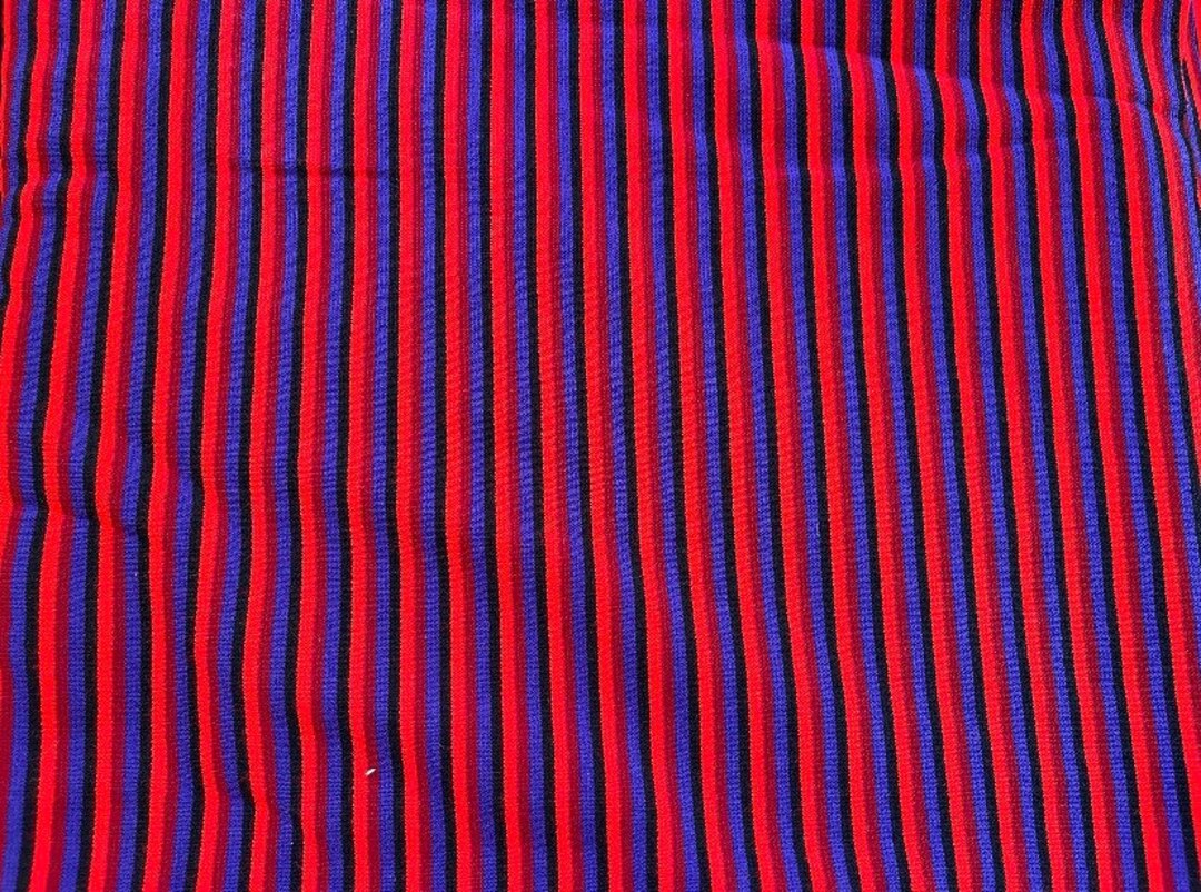 Striped Stretch Knit Fabric - Etsy