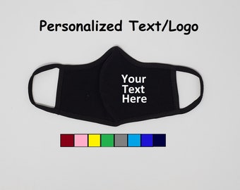 Name Face Mask - Etsy