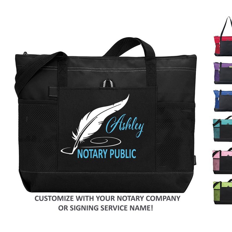 Notary Signing Agent Bag - Etsy