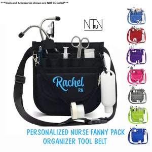 Custom Nurse Tool Belt, Nurse Fanny Pack Organizer Belt, Compact Nurse ...