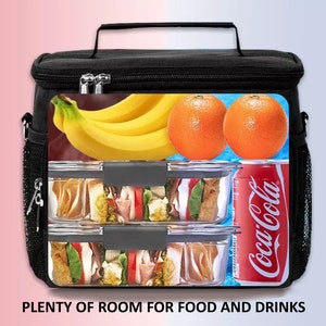 Personalized Insulated Lunch Bag for Women and Men, Personalized Lunch ...