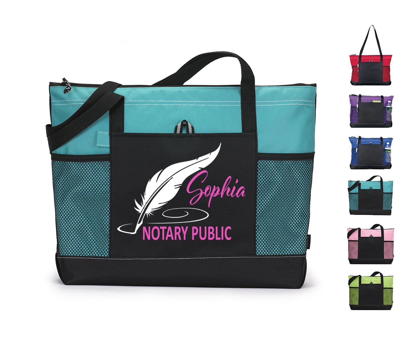 Notary Tote Bag Loan Signing Agent Bag Gift for Notary - Etsy
