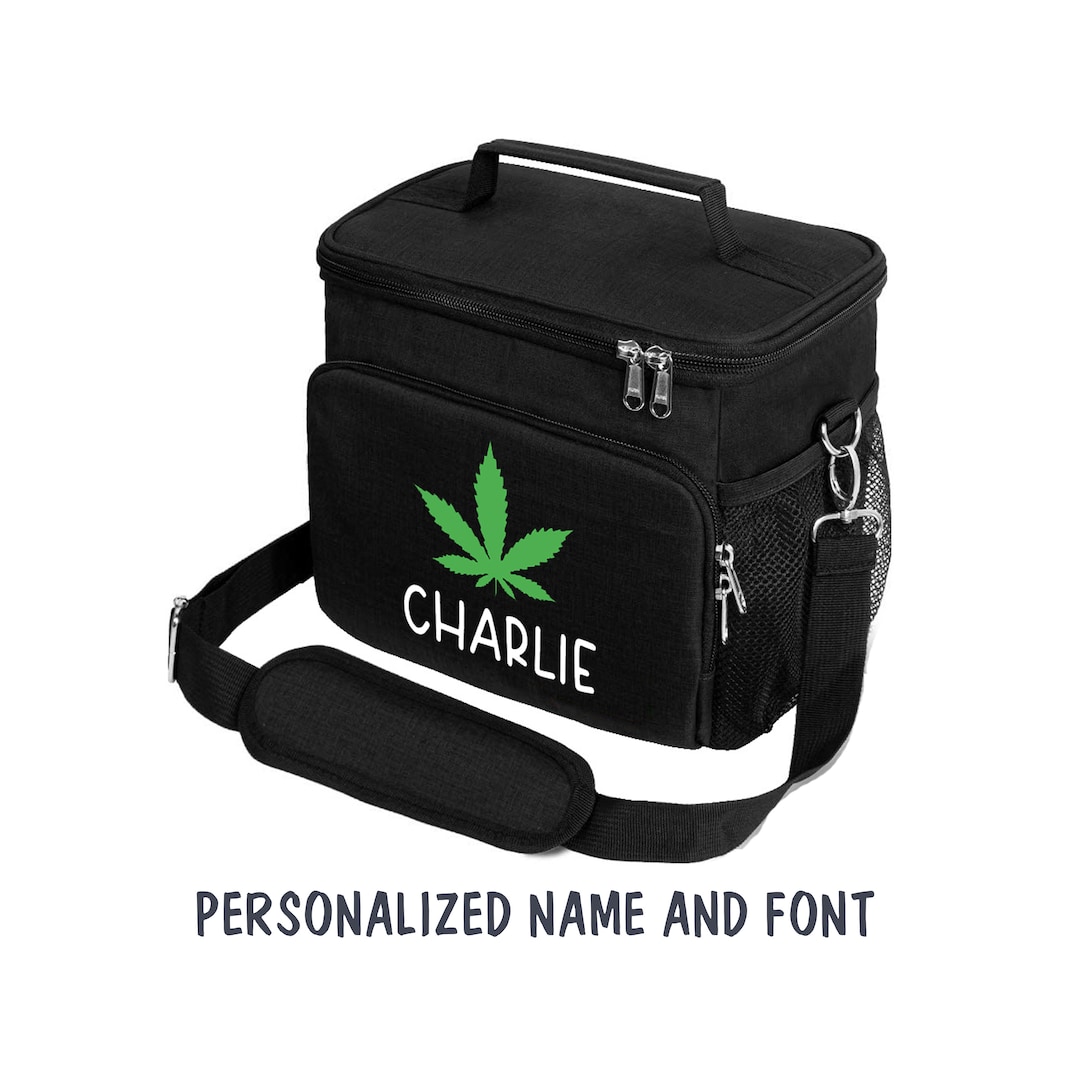 Personalized 420 Lunch Bag, Marijuana Lunch Bag With Cannabis Leaf ...