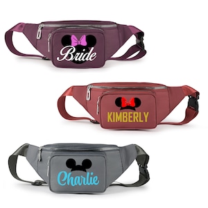 Custom Theme Park Fanny Pack for Kids Men Women and Family ...