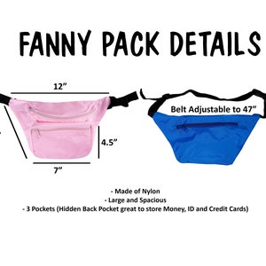Personalized Fanny Pack Bachelorette Fanny Pack, Custom Bridesmaid ...