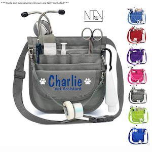 Custom Vet Tech Fanny Pack, Vet Tech Tool Belt, Vet Tech Organizer Belt ...