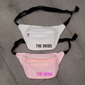 Personalized Fanny Pack Bachelorette Fanny Pack, Custom Bridesmaid ...