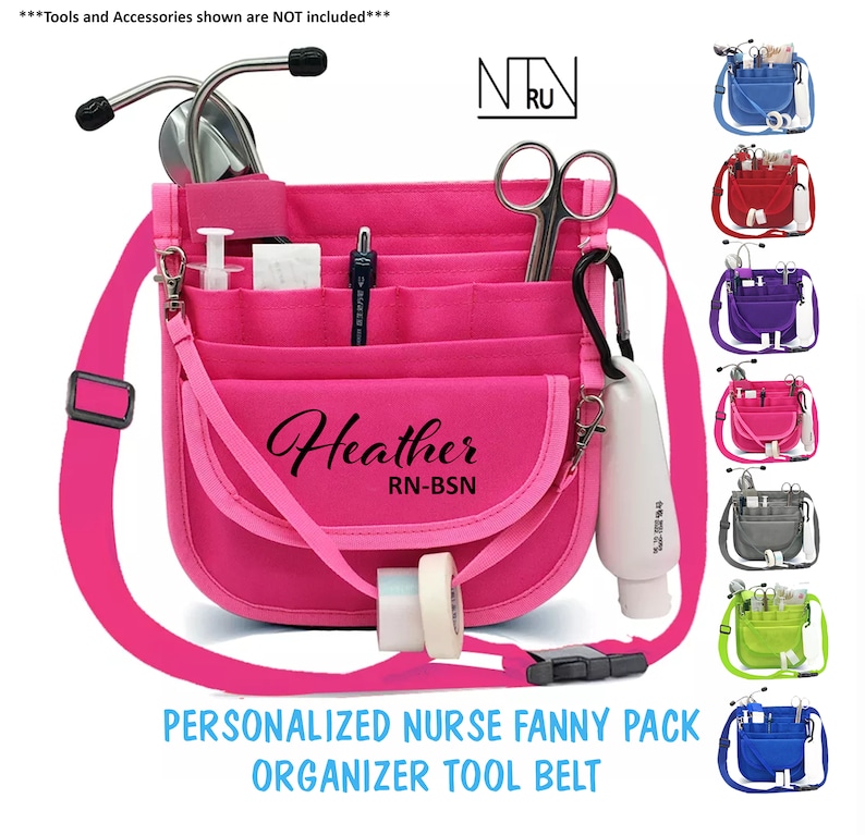 Custom Nurse Fanny Pack Nurse Tool Belt Nurse Organizer - Etsy