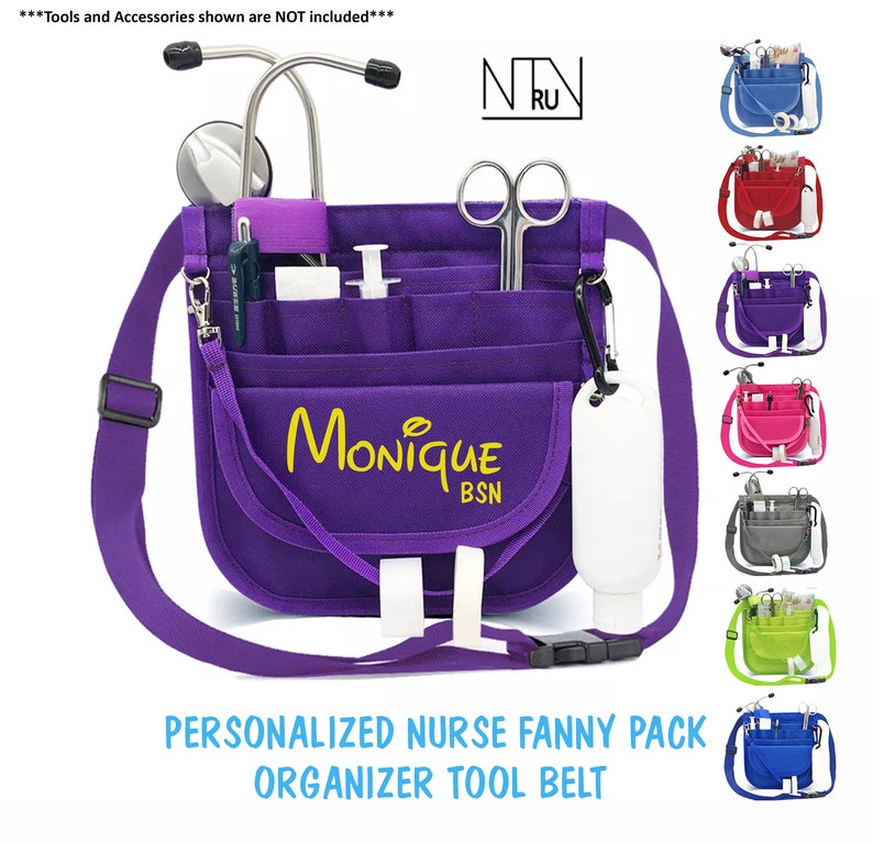 Custom Nurse Fanny Pack Nurse Tool Belt Nurse Organizer - Etsy