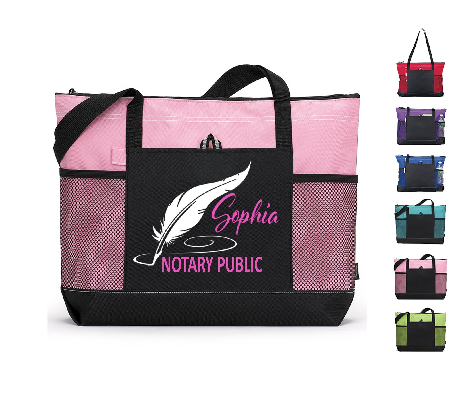 Notary Tote Bag Loan Signing Agent Bag Gift for Notary - Etsy