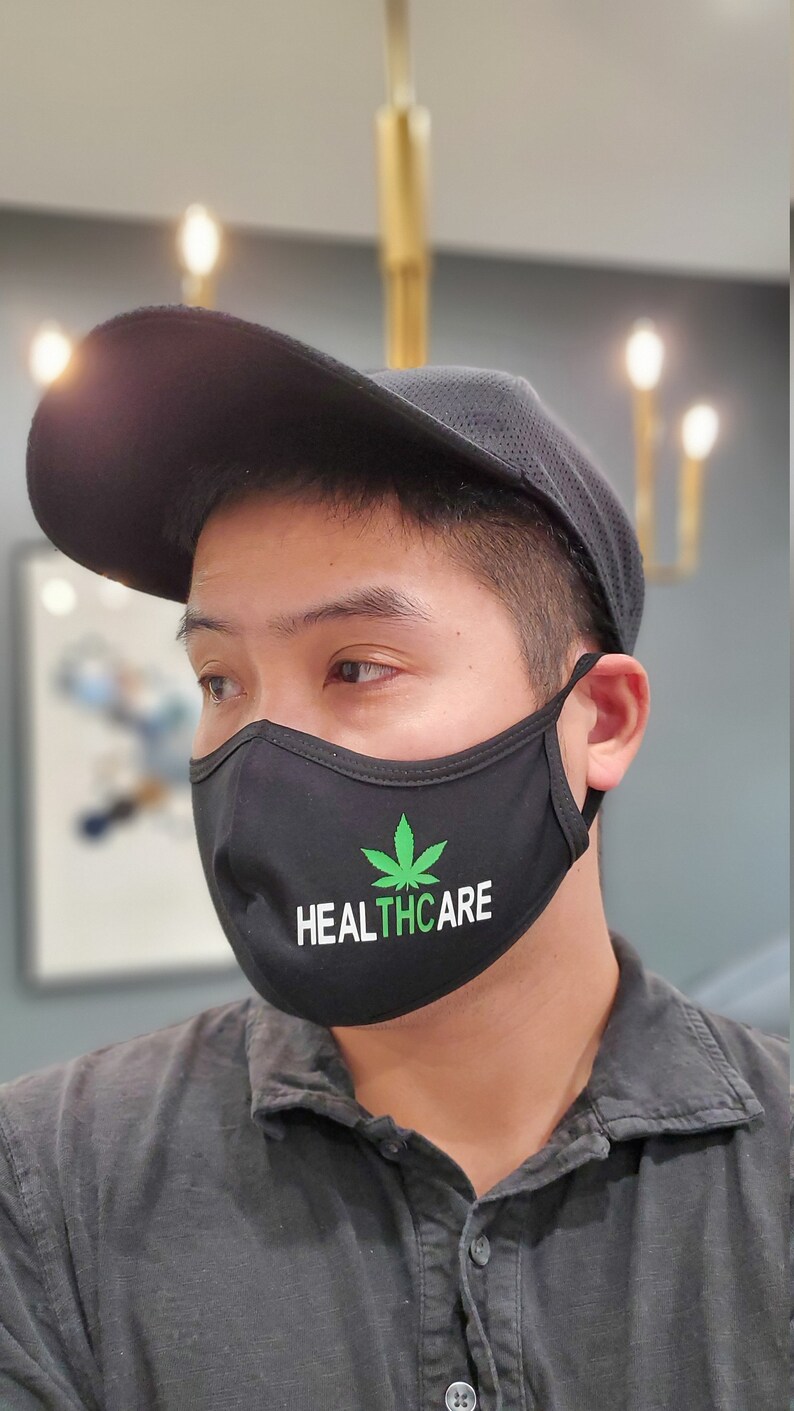 High Maintenance Mask I Love Weed Face Mask Marijuana - Etsy