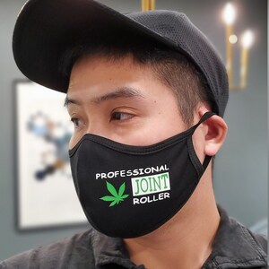 High Maintenance Mask I Love Weed Face Mask Marijuana - Etsy